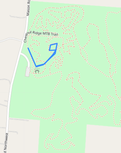 Chestnut-Ridge-Novice1-Map | Gators Bike Park