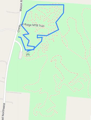 Chestnut-Ridge-Novice2-Map | Gators Bike Park